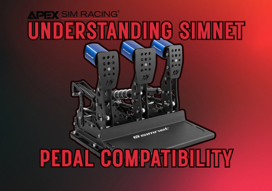 Complete Simnet Pedal Compatibility Guide for Sim Racers – Apex Sim Racing