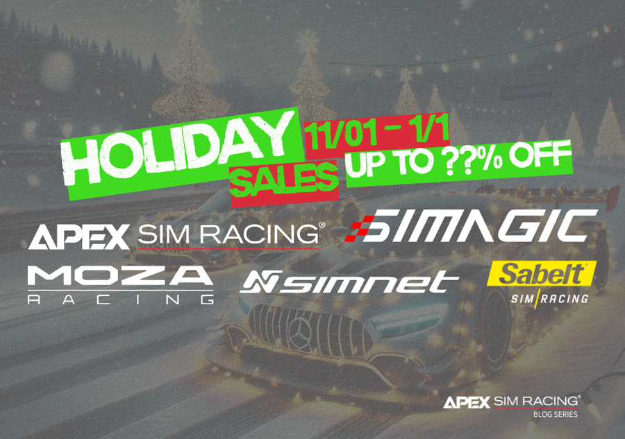 Your Guide to the Apex Sim Racing Black Friday Sale 2025 | Apex Sim Racing