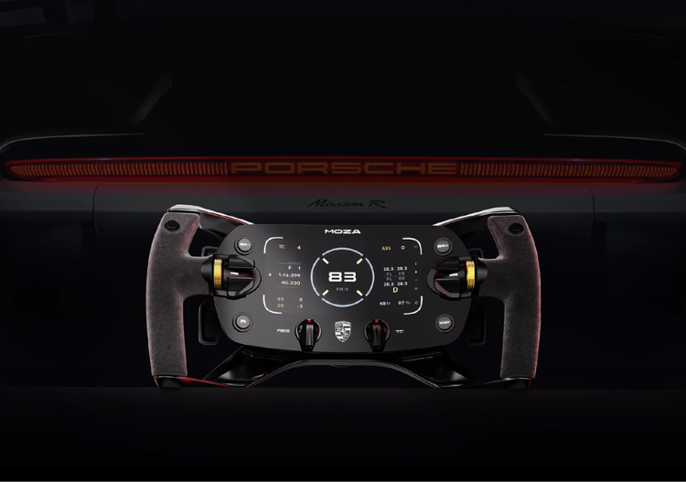 MOZA Unveils the Thrilling New Porsche Mission R Steering Wheel – Apex ...