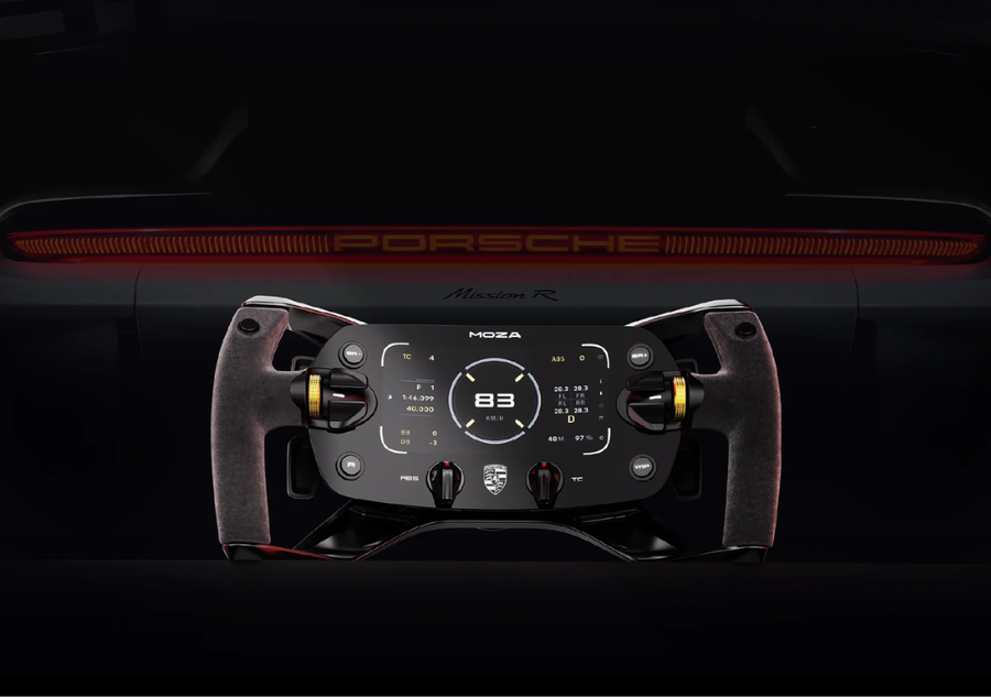 MOZA Unveils the Thrilling New Porsche Mission R Steering Wheel – Apex ...