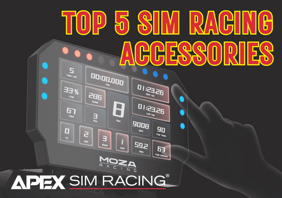 Sim Racing Accessories: Our Picks for the Top 5 Must-Haves – Apex Sim ...