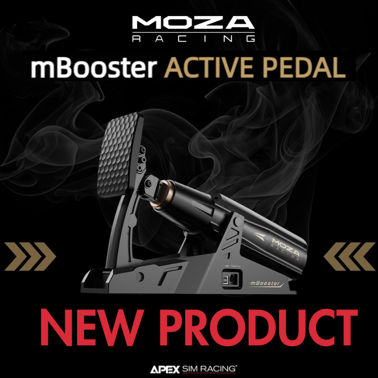 Moza Racing Sim Racing Active Pedal: A Game Changer – Apex Sim Racing