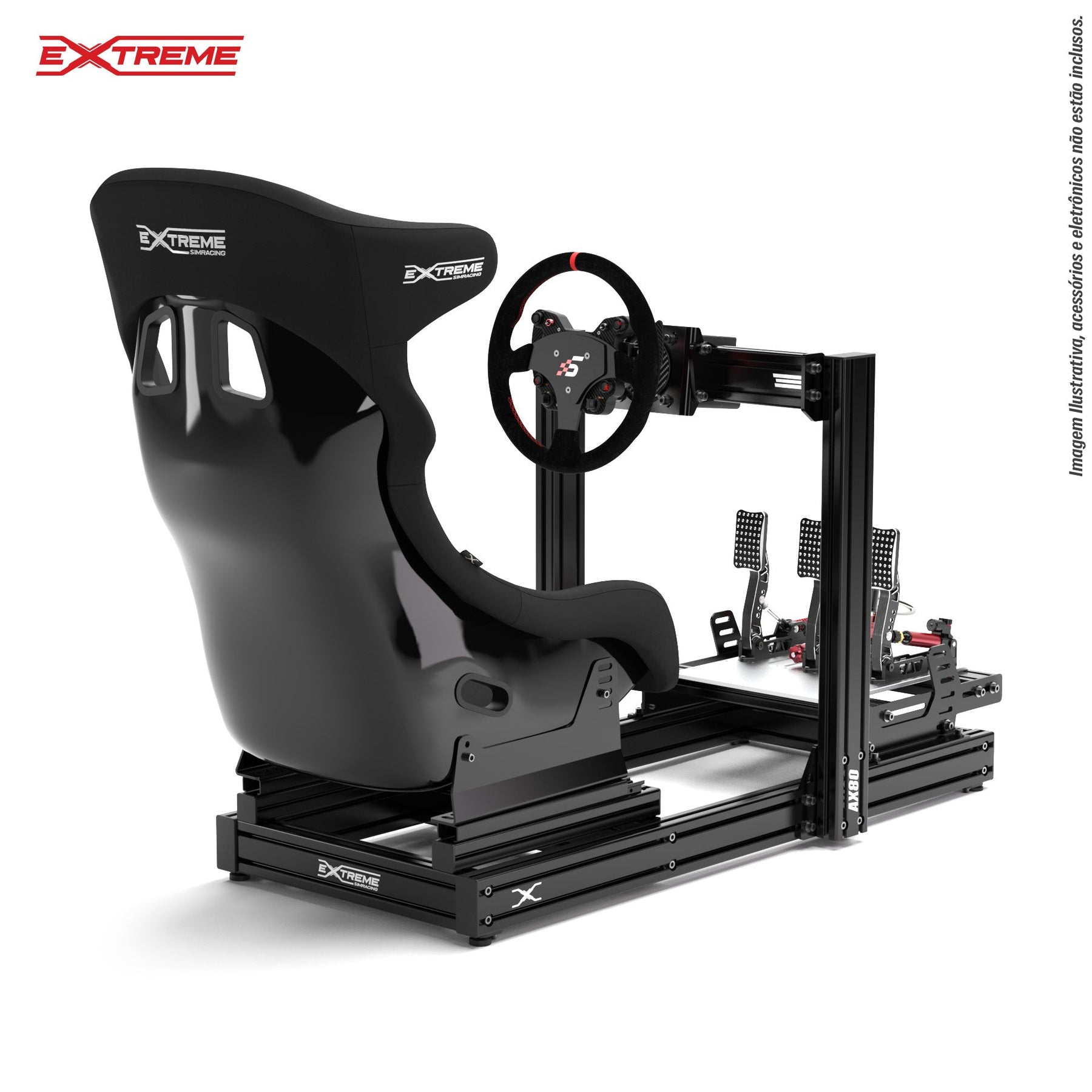 Extreme Sim Racing AX80 Aluminum Profile Sim Racing Rig | USA