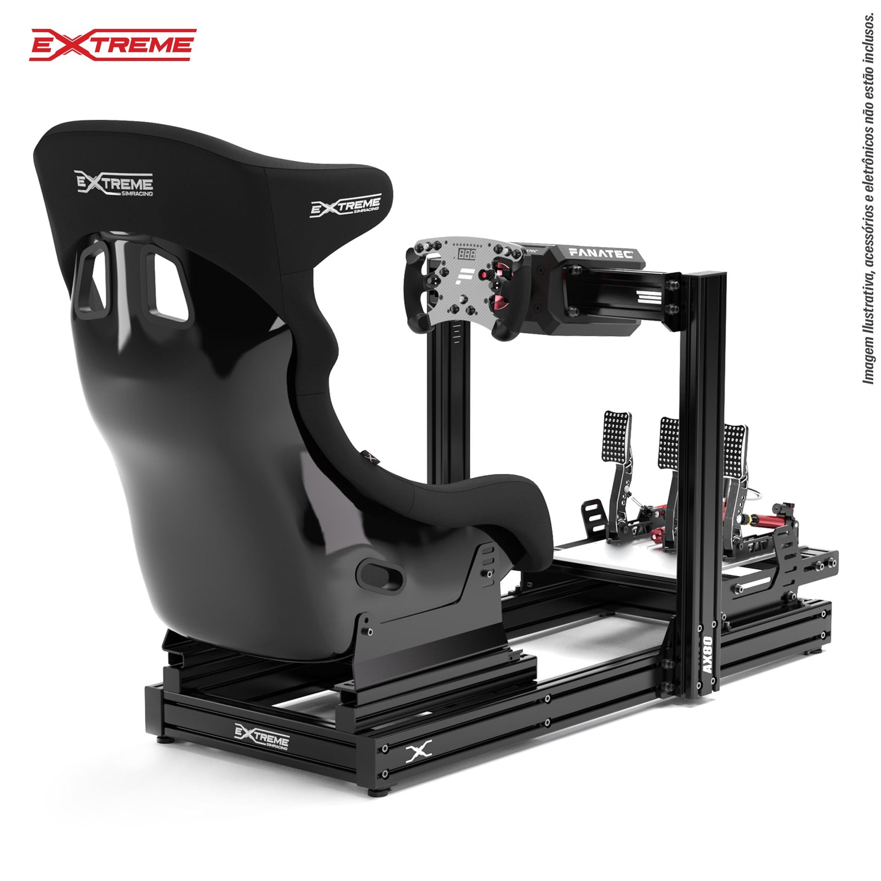 FANATEC DD WHEEL BASE MOUNT FOR AX80 AND AX160 – Apex Sim Racing