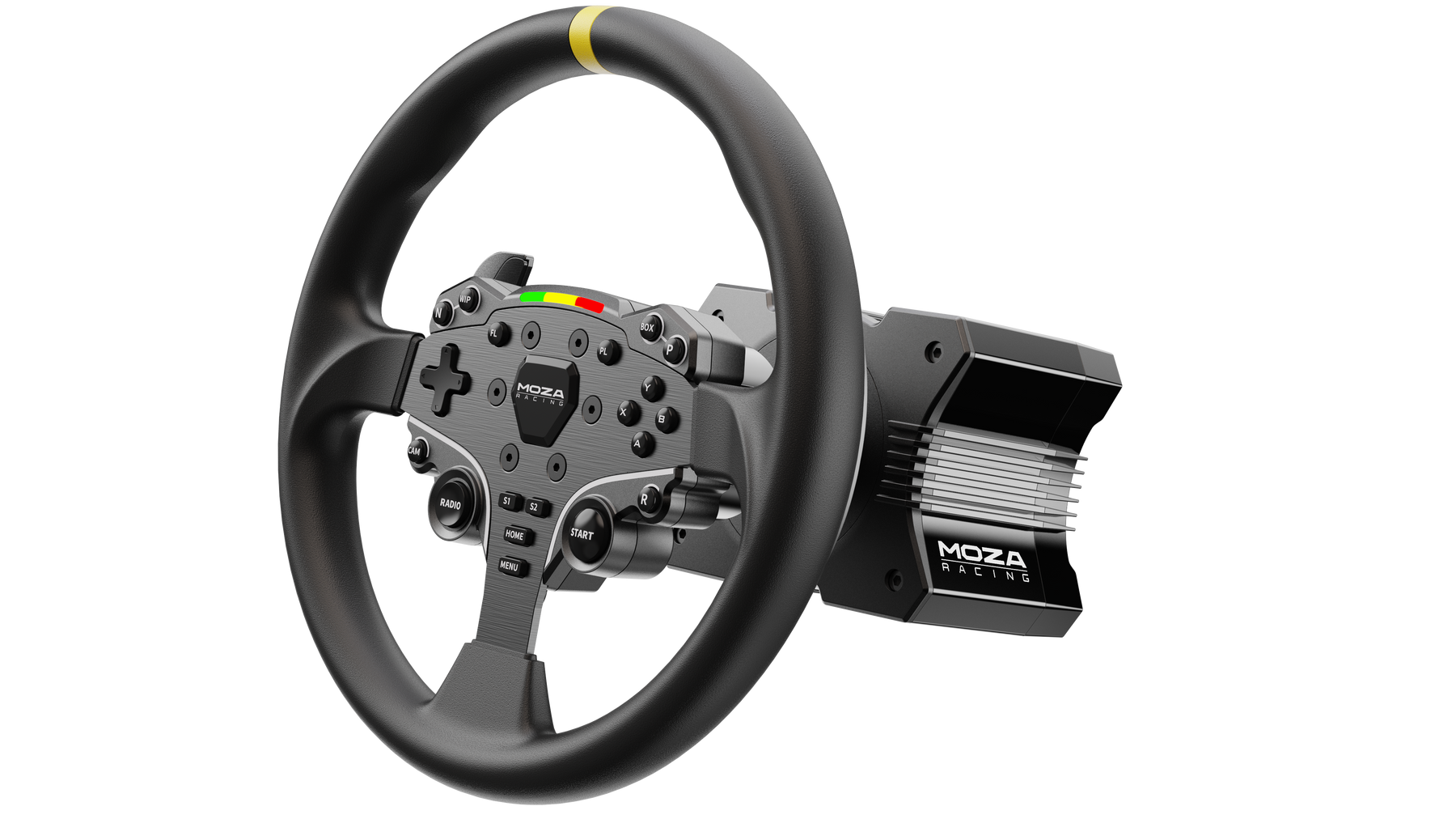 Moza Racing 12-Inch Round Wheel Mod for Moza ES – Apex Sim Racing