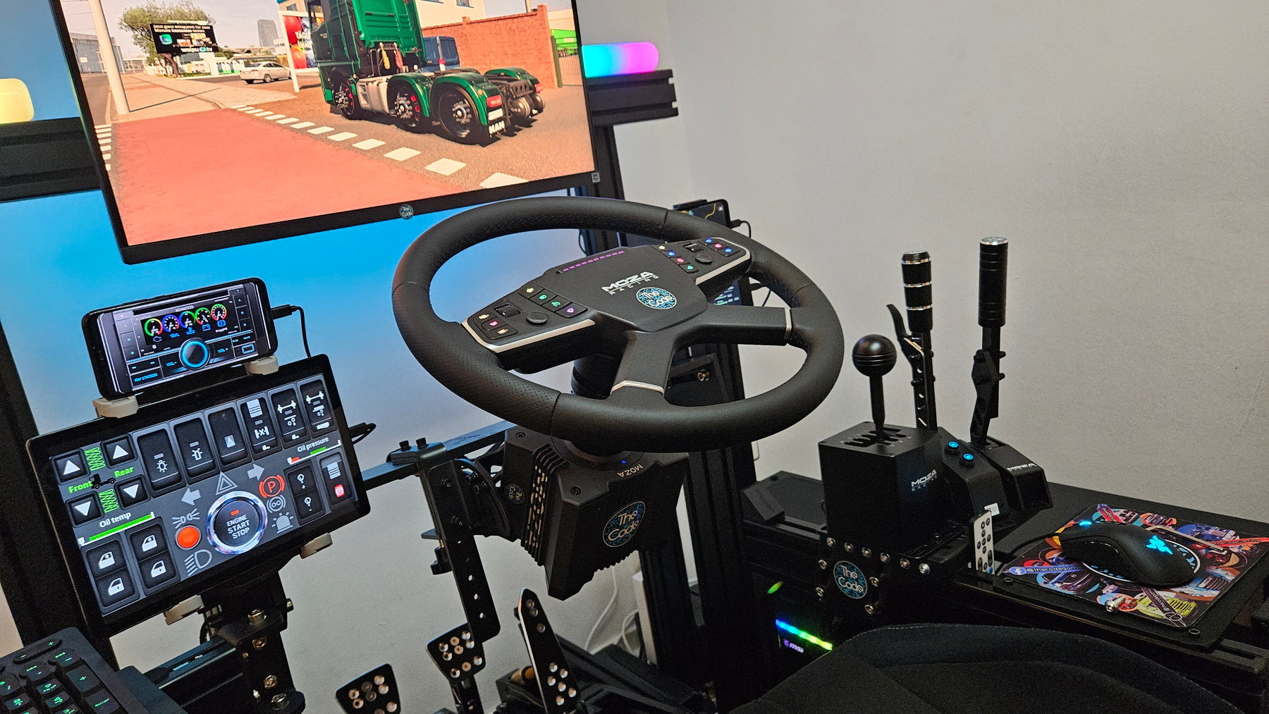 Moza Racing TSW Truck Sim Wheel – Apex Sim Racing