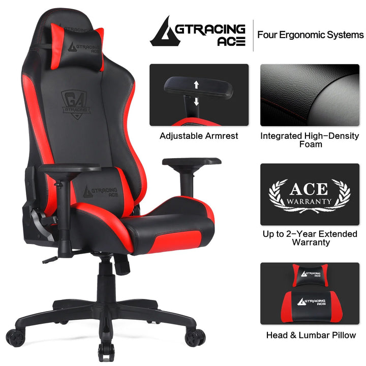 Ace Series Ace-S1 | Red | Apex Sim Racing