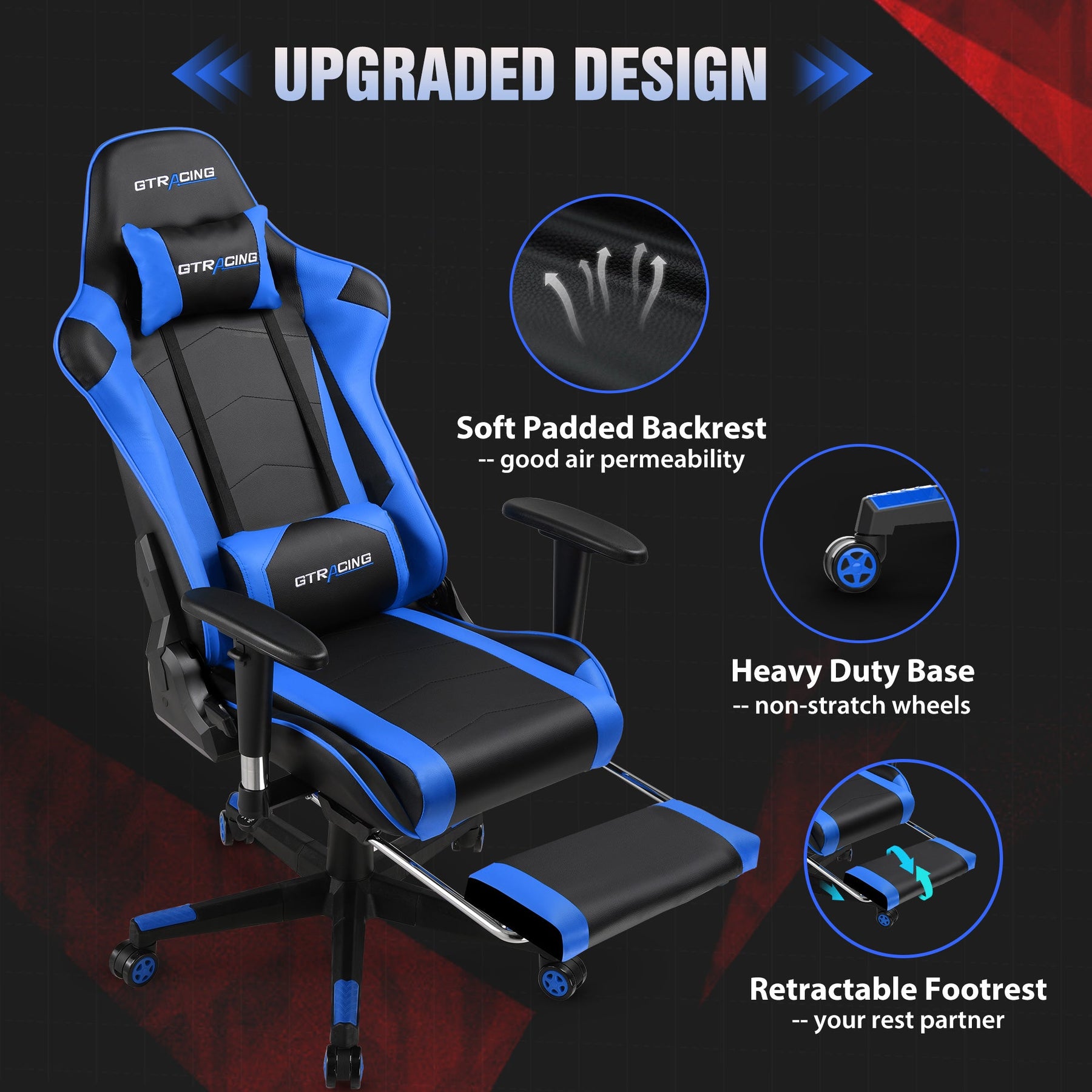 Footrest Series GT099F – Apex Sim Racing