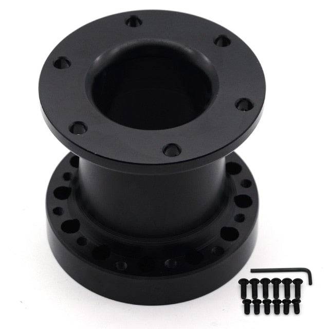Steering Wheel Hub Extension Black | Apex Sim Racing