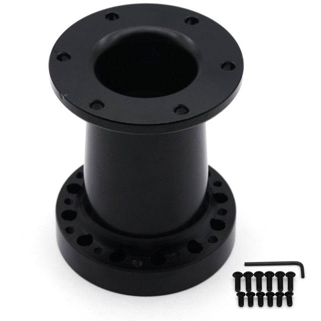Steering Wheel Hub Extension Black | Apex Sim Racing