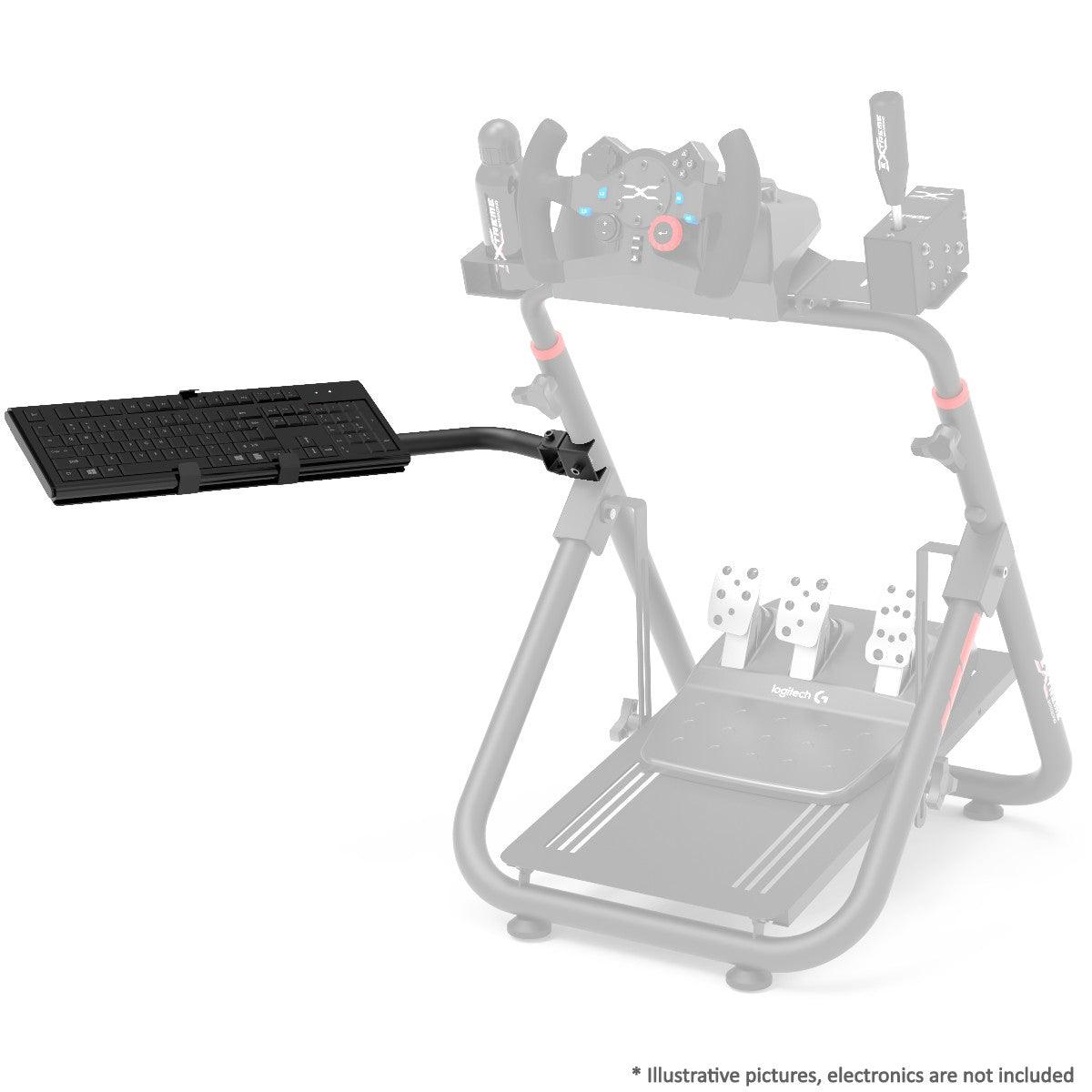 ARTICULATED KEYBOARD TRAY - FITS SXT V2 MODEL – Apex Sim Racing