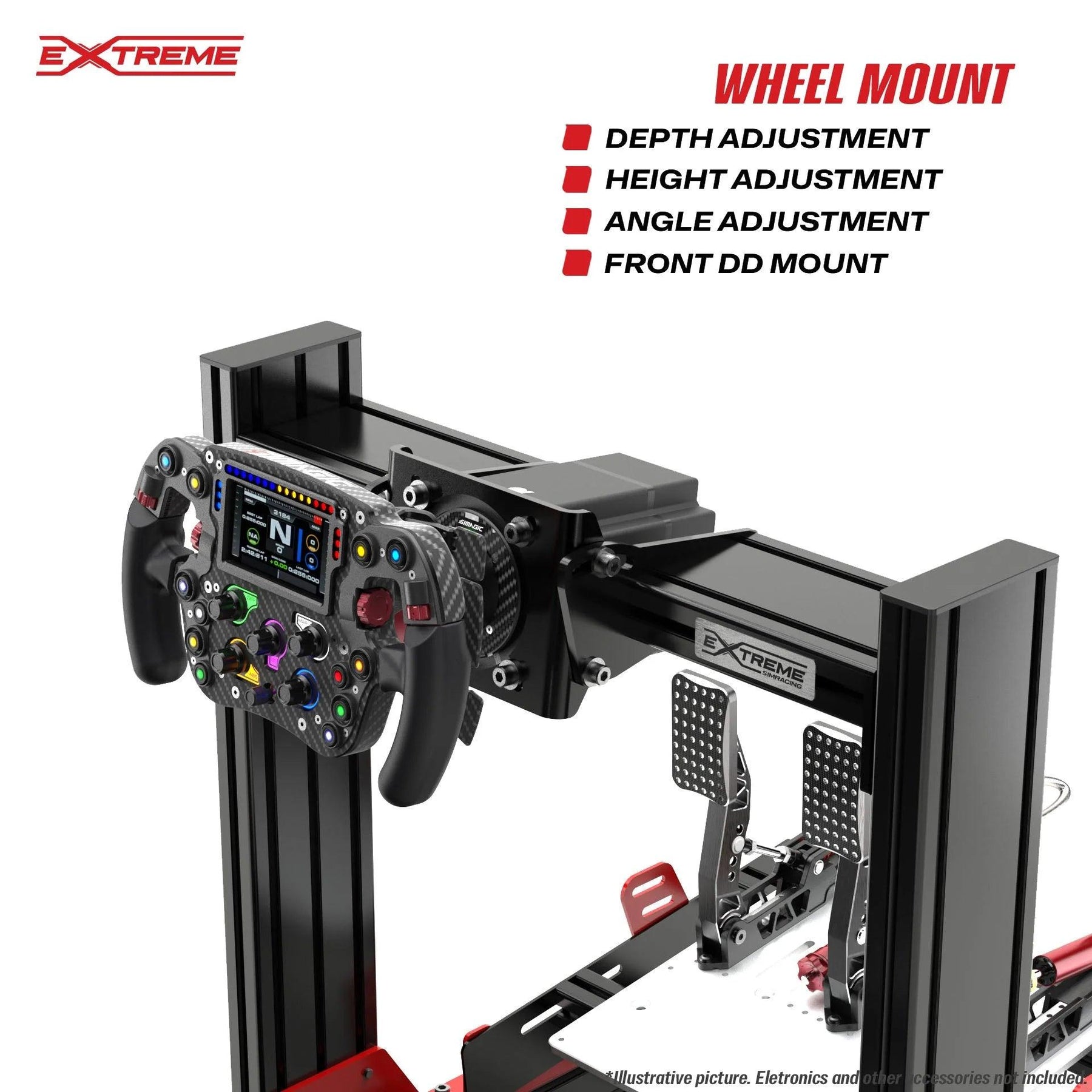 AX160 Sim Racing Rig by Extreme Sim Racing | USA Stock