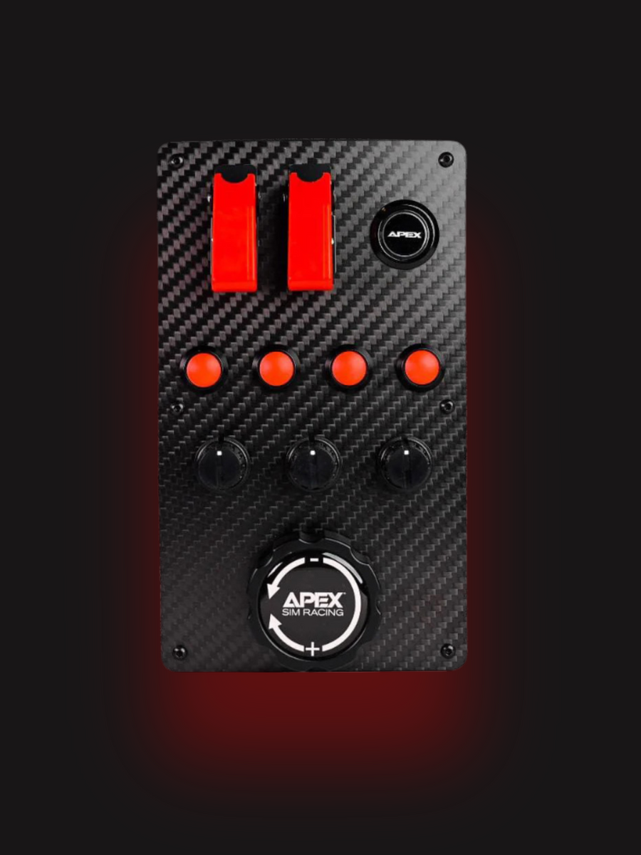 Sim Racing Button Box Vertical Mount v1 – Apex Sim Racing