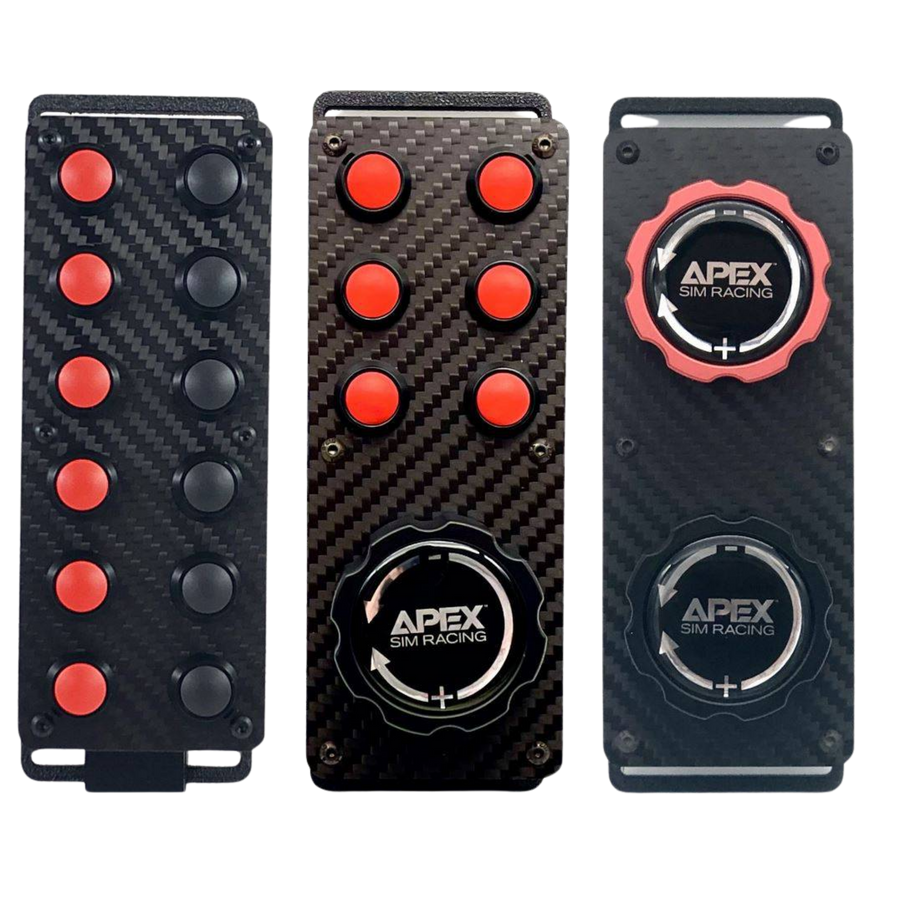 Sim Racing Button Boxes | Apex Sim Racing | Built In USA