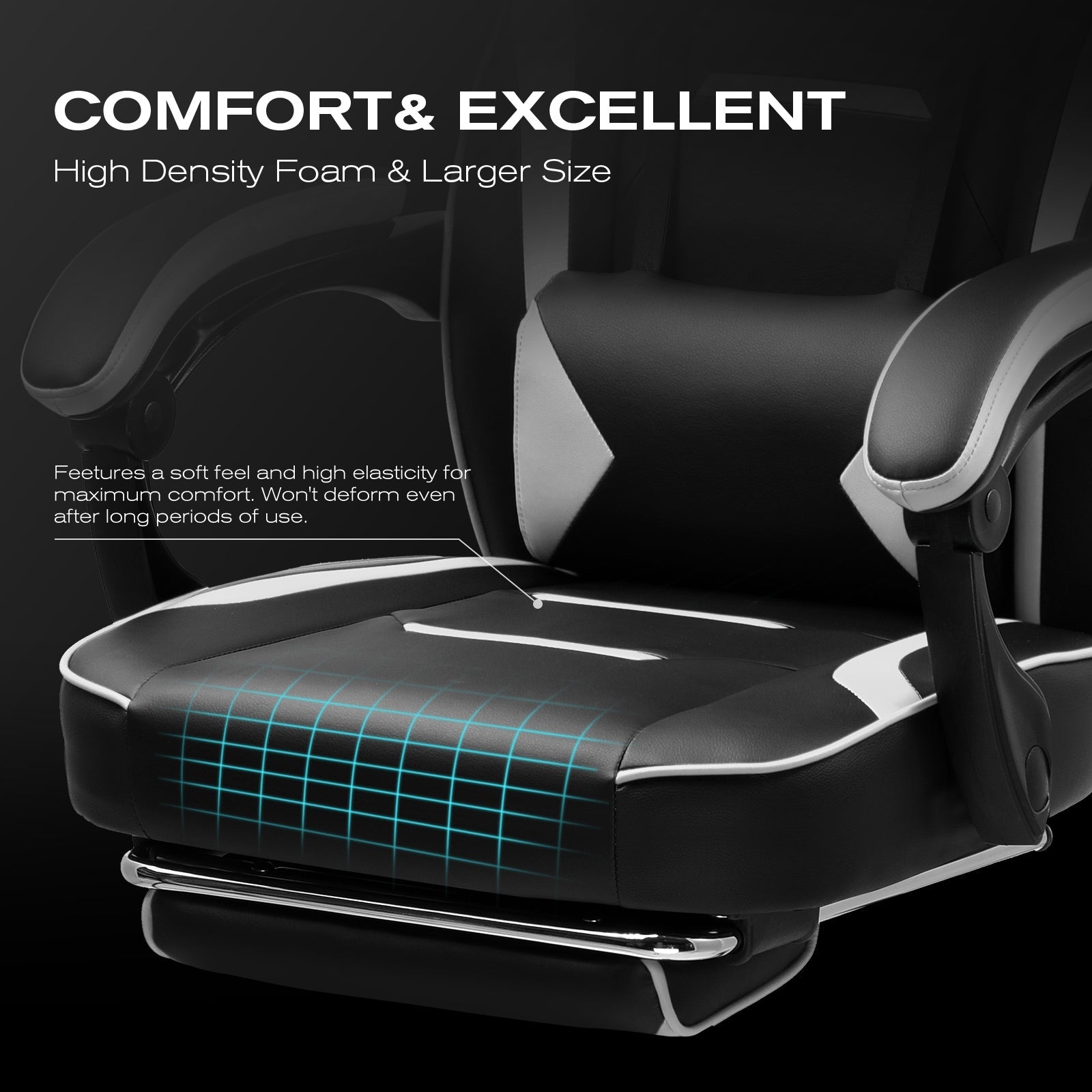 Footrest Series GTF59 | Gray | Apex Sim Racing