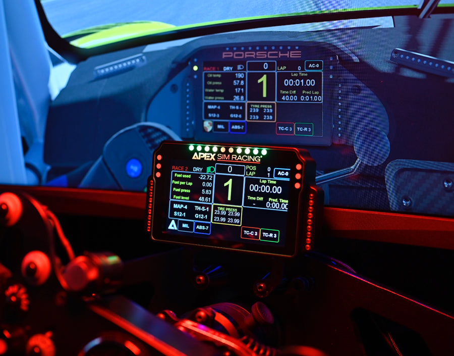GT3R DDU Sim Racing Display | Default Title | Apex Sim Racing | Made In ...
