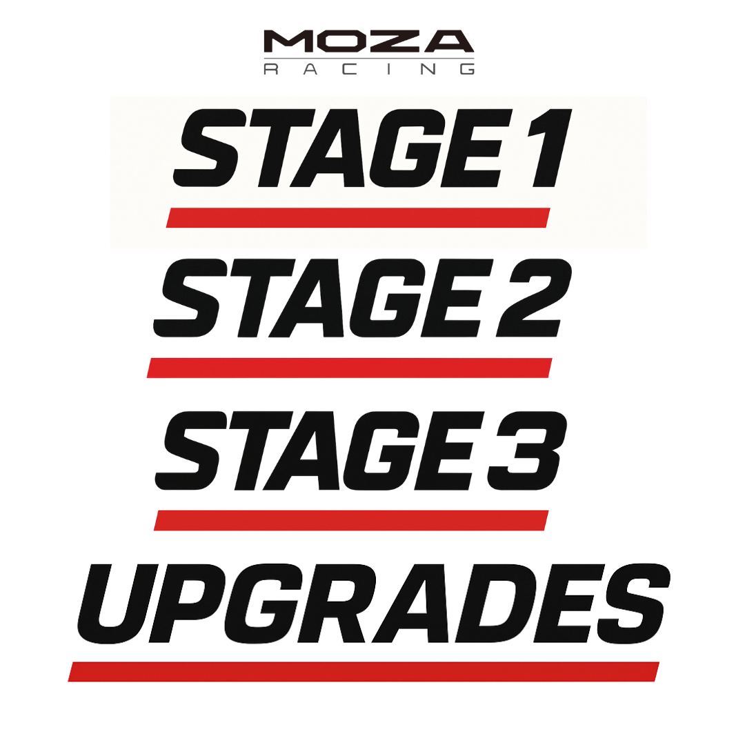 Moza R3/R5 Add-Ons Stage 1-3 – Apex Sim Racing