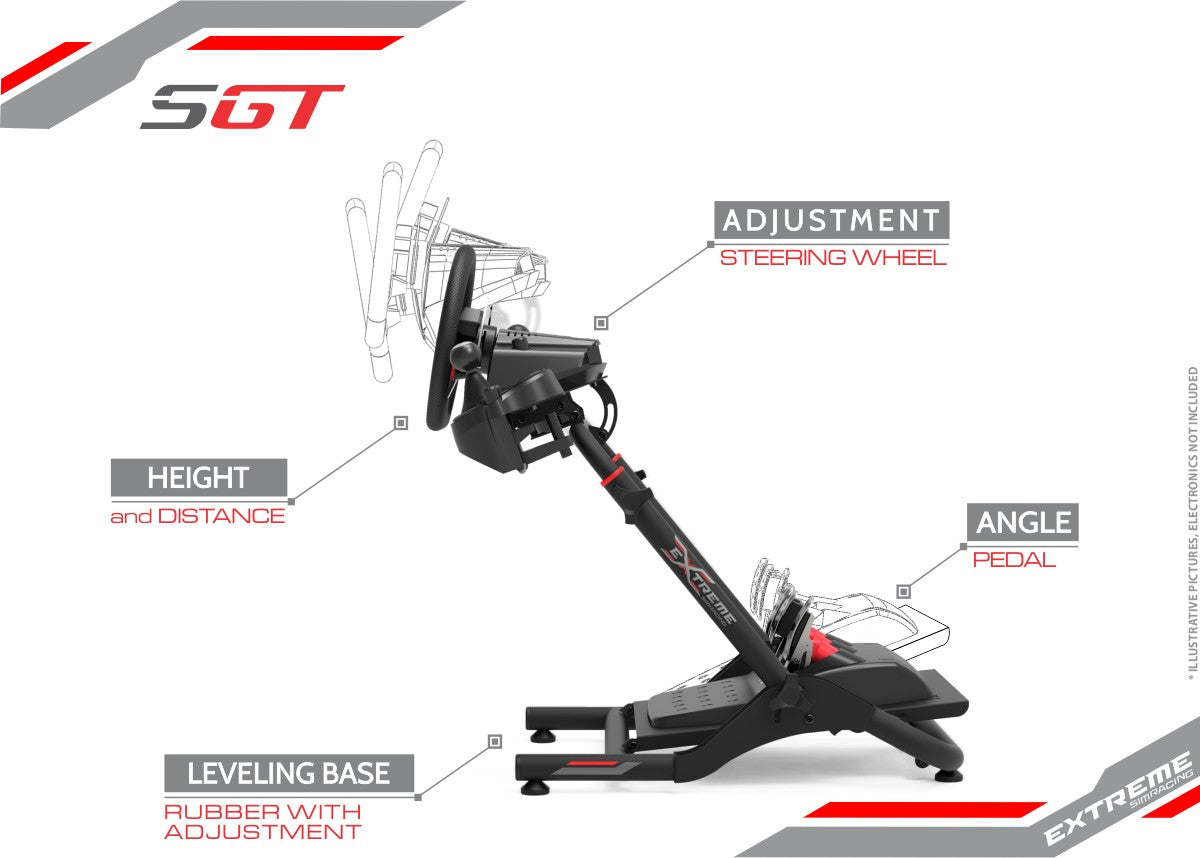 Sim Racing Wheel Stand SGT – Apex Sim Racing