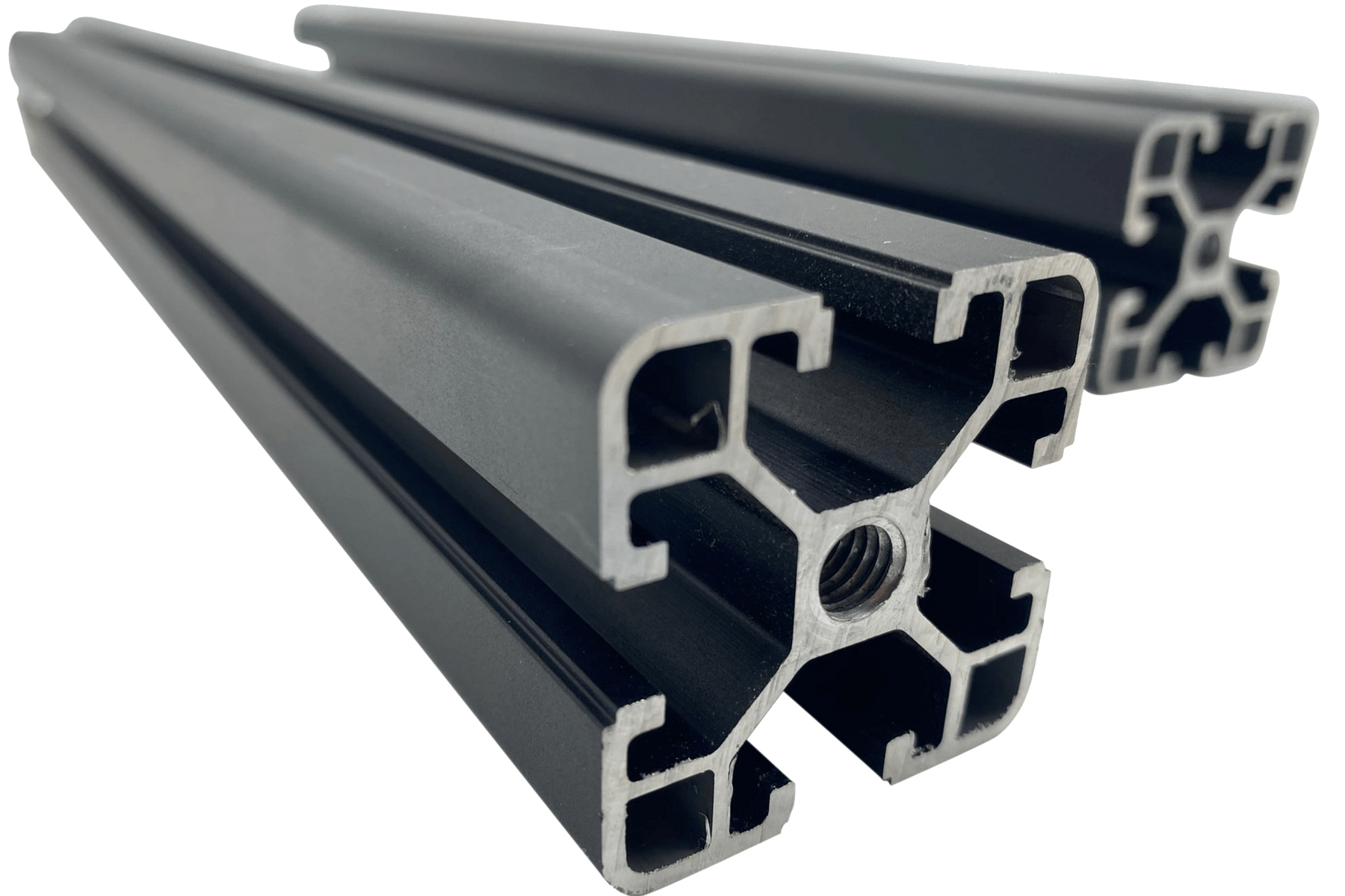 40x40mm 500mm Extruded Profile with Threaded End – Apex Sim Racing