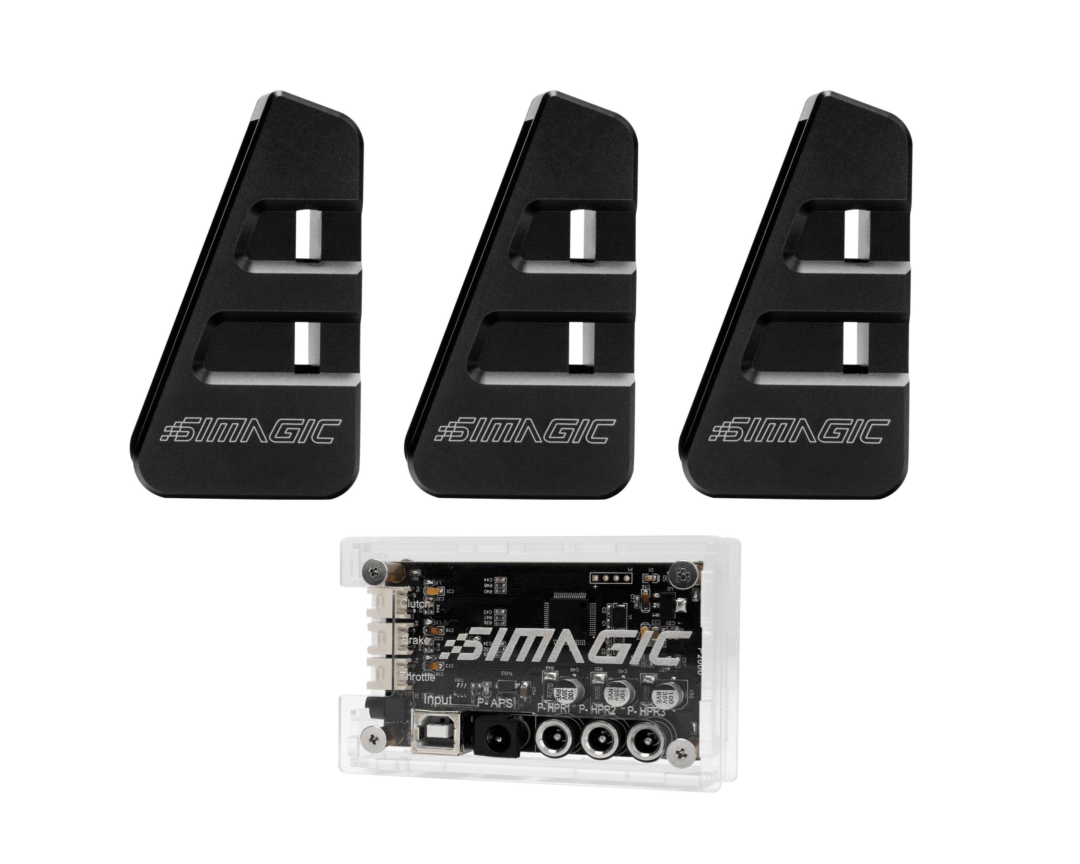 Simagic p2000 Haptic Pedal Reactor Mount kit with control box | Apex ...