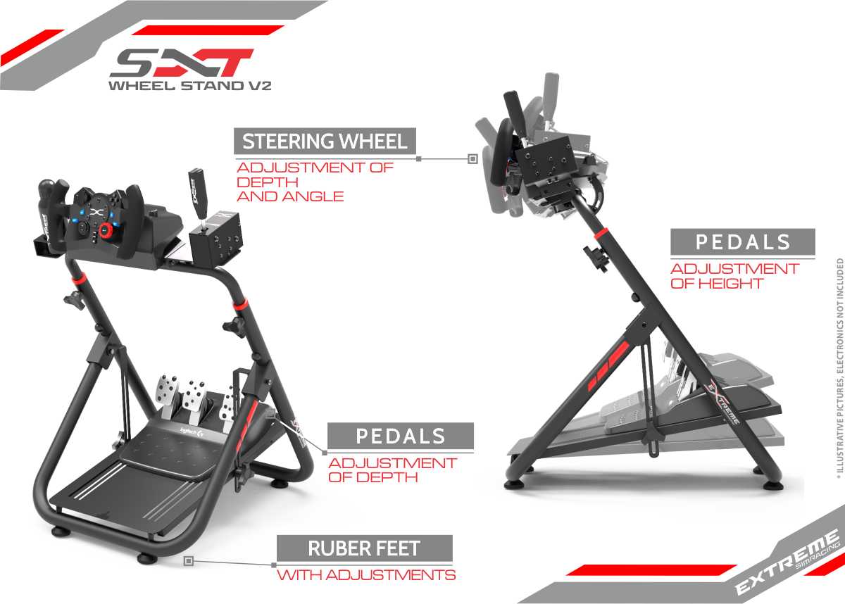 Sim Racing Wheel Stand – Apex Sim Racing