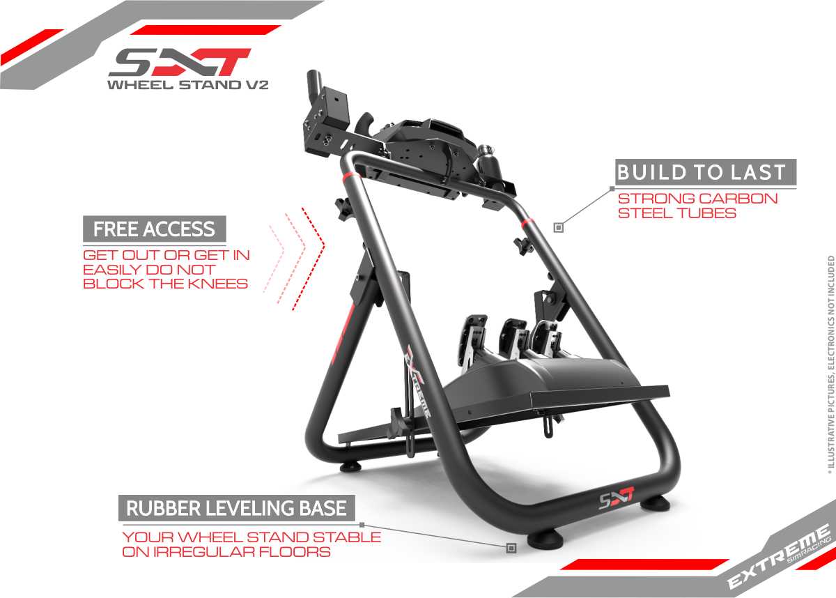 Sim Racing Wheel Stand – Apex Sim Racing
