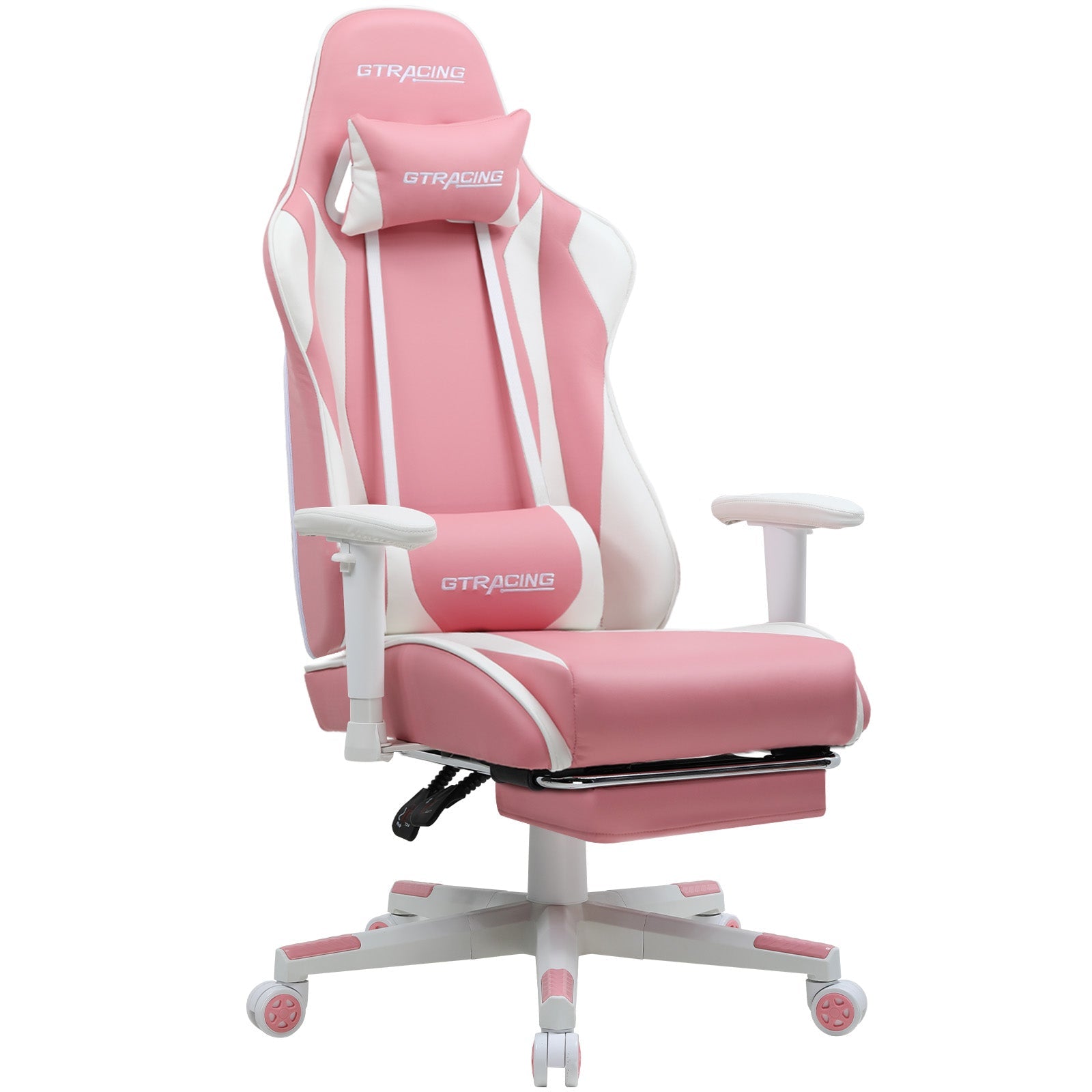 Footrest Series GT002F | Pink | Apex Sim Racing